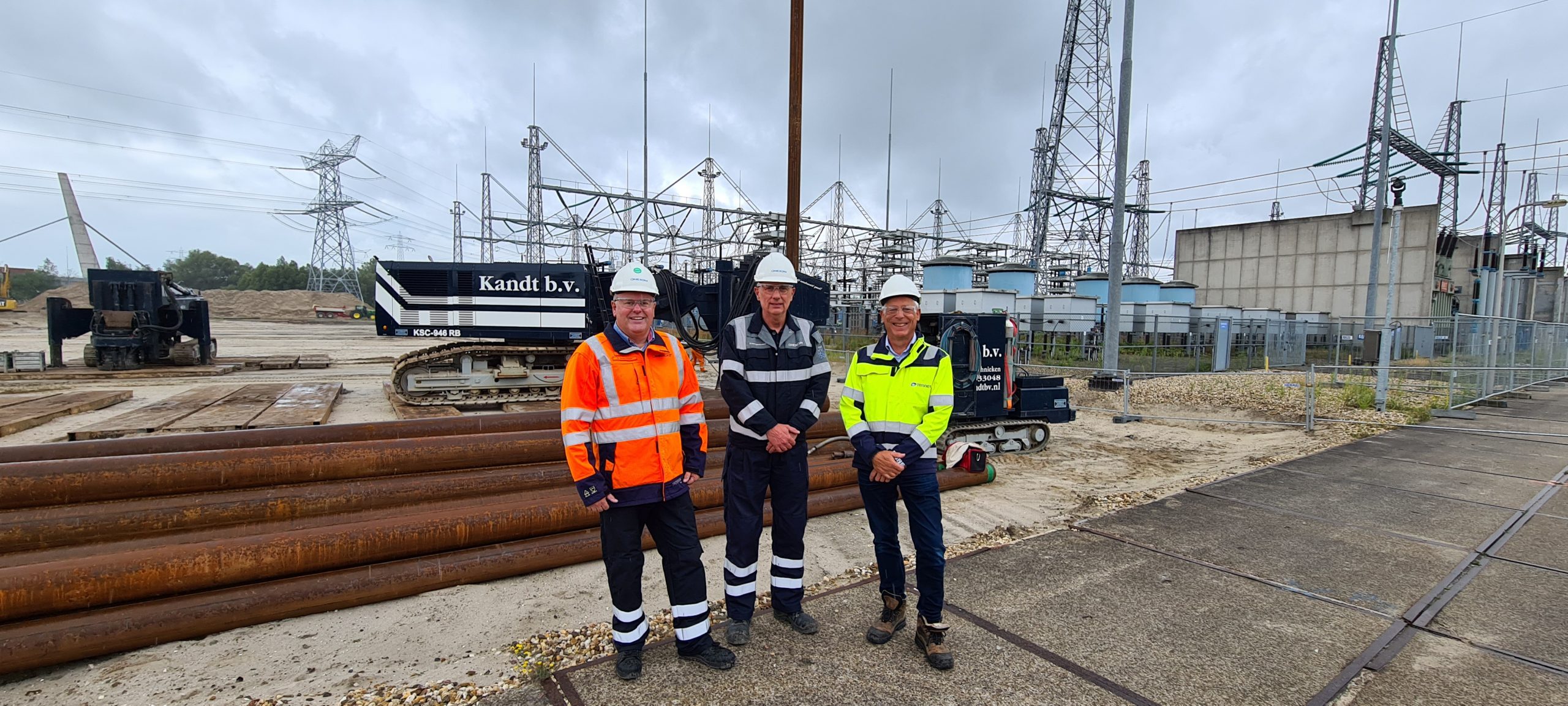 Renovatie 380kV hoogspanningsstation Diemen