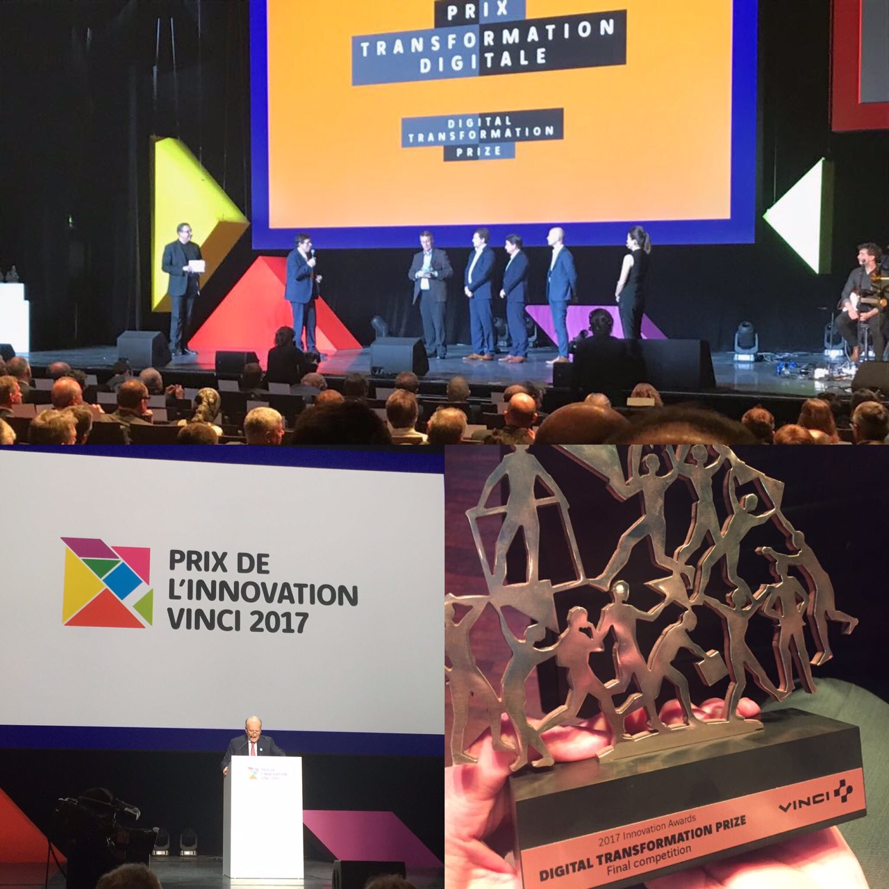 Digital Transformation Award – VINCI Innovation finale