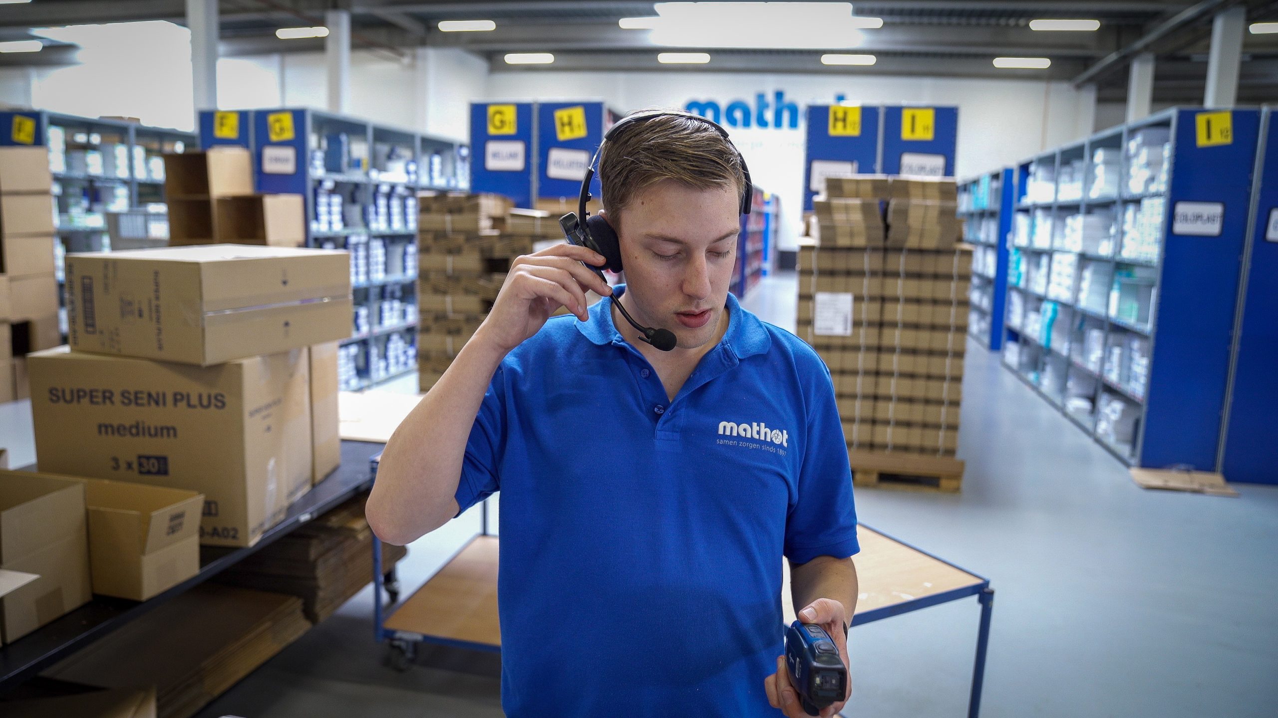 Actemium verbetert order verzamelproces voor Mathot